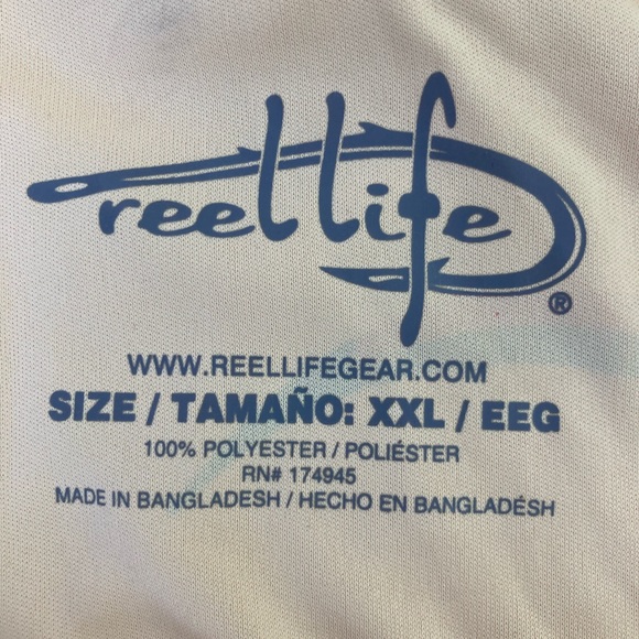 reel life | Shirts | Nwt Reel Life Yellow Long Sleeve Fishing Shirt Xxl ...